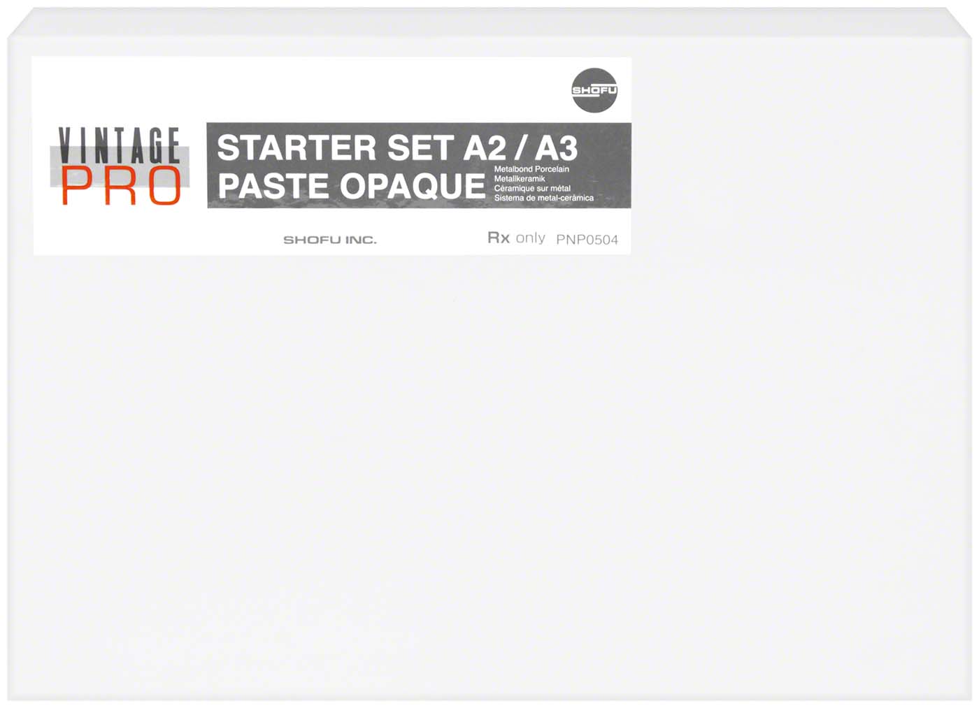 VINTAGE PRO **Starter Set** | Metallkeramik | Verblendtechnik | Labor ...