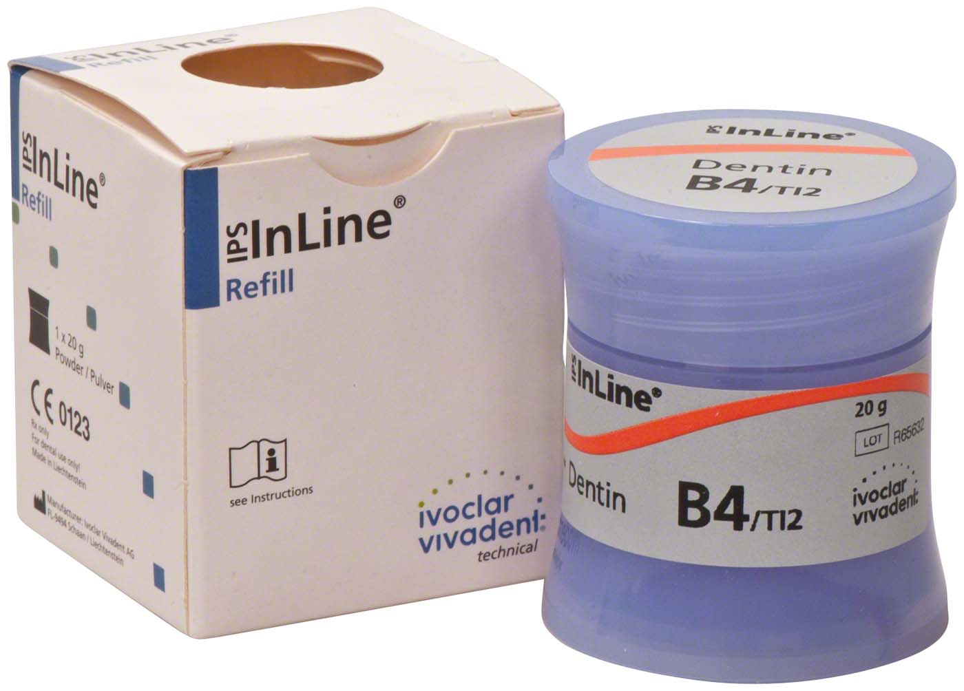 IPS InLine® 20 g Pulver dentin B4 | Metallkeramik | Verblendtechnik ...