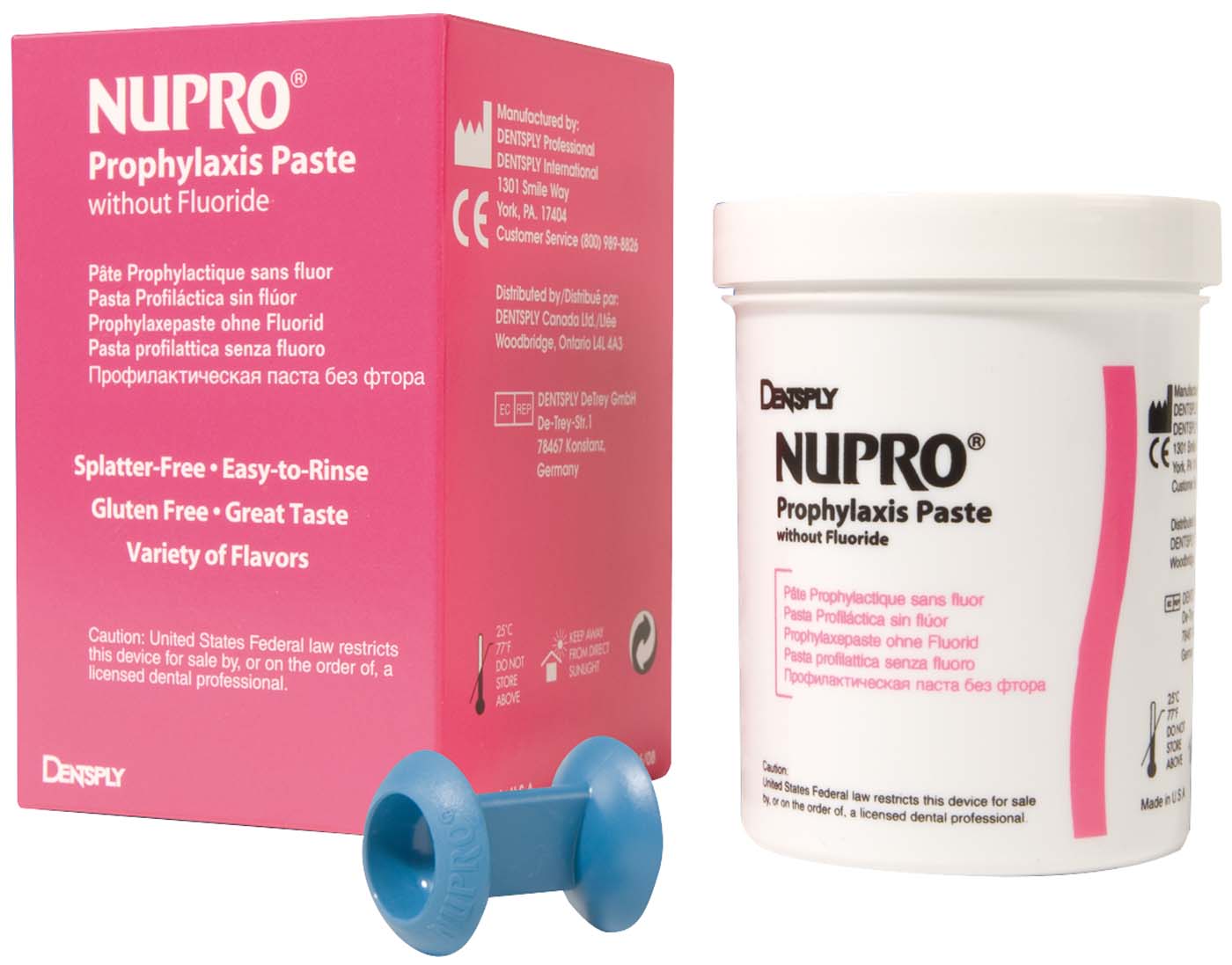 NUPRO® ohne Fluoride 200 x 2 g grob, Orange | Polier- und ...