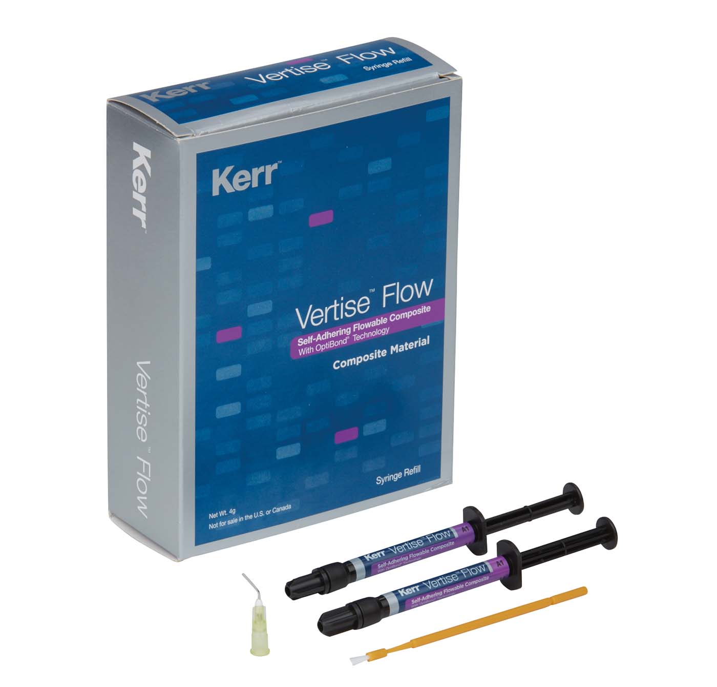 Vertise™ Flow 2 x 2 g Spritze A1, 20 Pinn-Point Applikatoren, 20 Flow ...