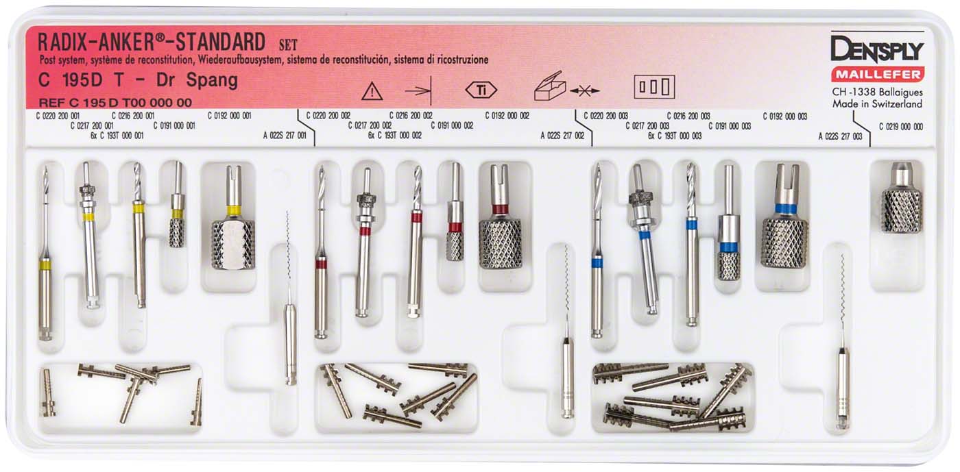 RADIX-ANKER-STANDARD **Refill Kit** 123 | Parapulpäre Stifte ...