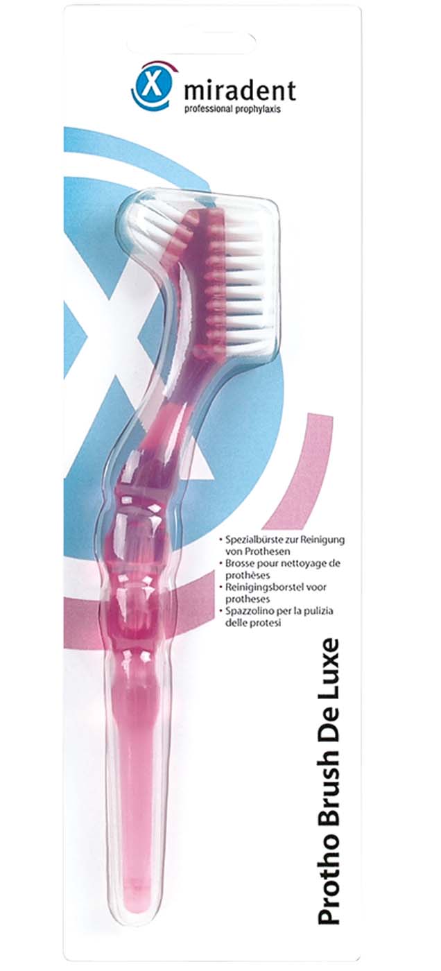 Protho Brush® De Luxe blau transparent | Prothesenpflege | Prophylaxe ...