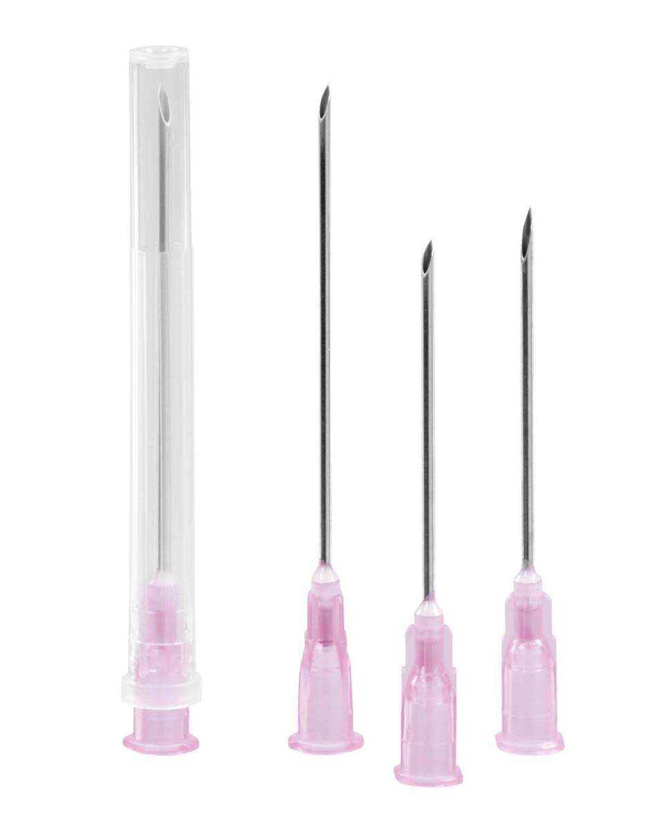 Sterican Kanüle 100 Stück rosa, G18 Ø 1,2 x 40 mm | Kanülen Luer-Ansatz, Kanülen-Sammler ...