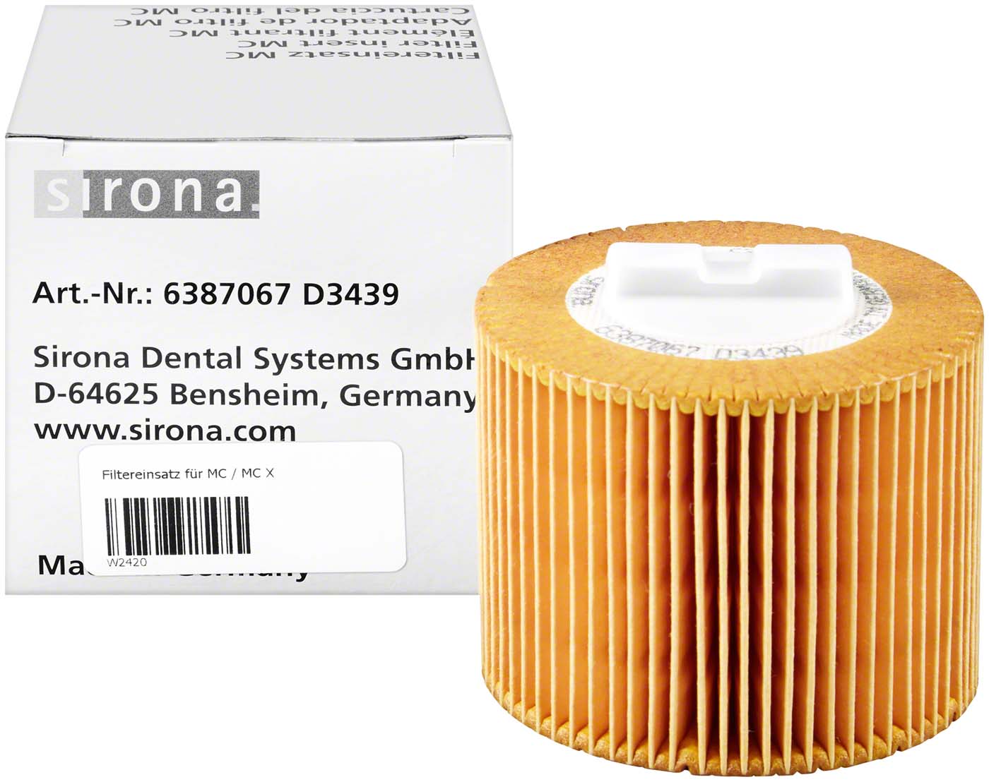 CEREC® MC/MC X Filter Filter | Zubehör für CAD/CAM Geräte ...