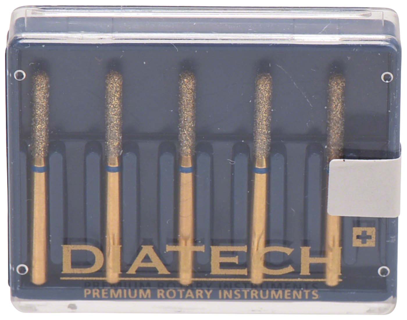 DIATECH Diamanten G881 5 Stück blau mittel (ML), FG, Figur 141 Zylinder ...