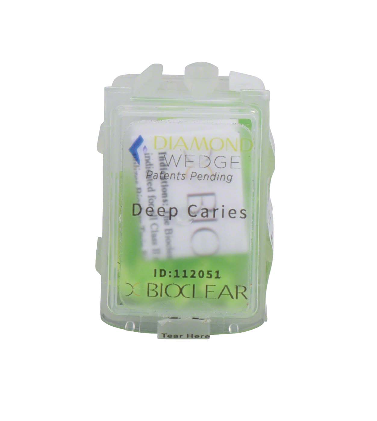 Bioclear Diamond Wedges 50 Stück deep caries, grün | Matrizen ...