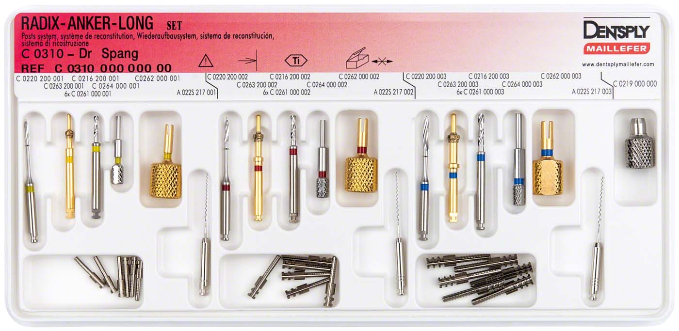 RADIX-ANKER-LONG **Einführungsset** | Parapulpäre Stifte, Wurzelstifte ...