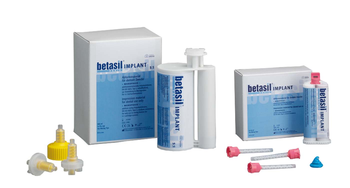 betasil® VARIO IMPLANT **Starter Set** 380 ml Doppelkartusche 5:1 ...
