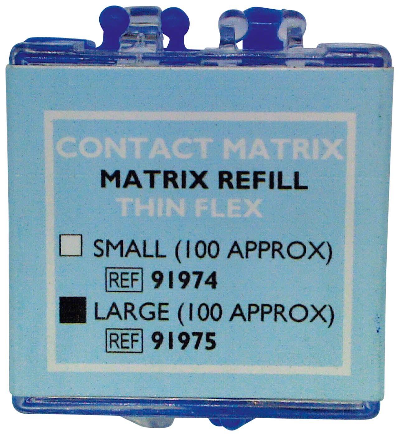 Contact matrix 100 Matrizen flex, groß | Matrizen, Matrizenbänder ...