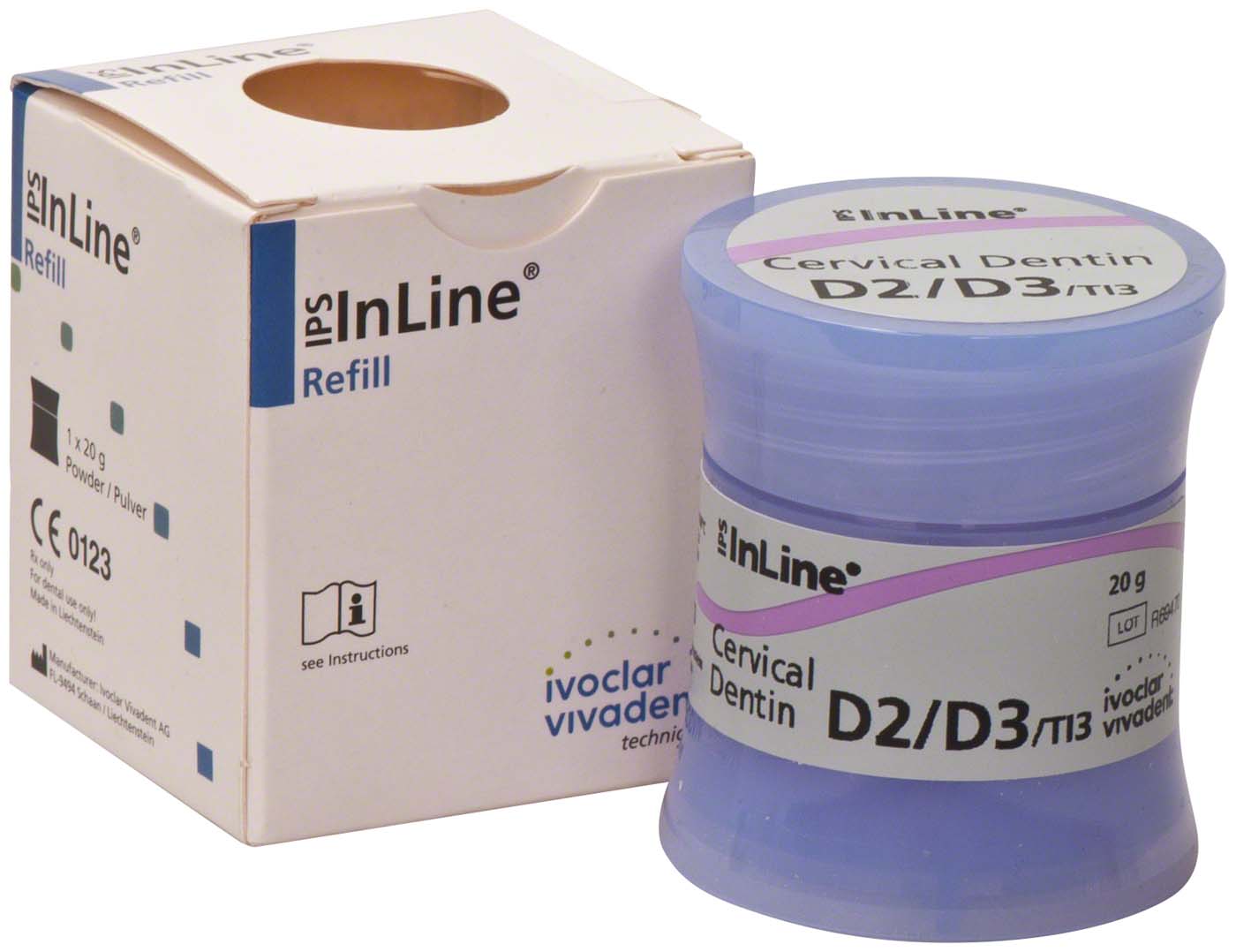 IPS InLine® 20 g Pulver cervikal dentin D2/D3 | Metallkeramik ...