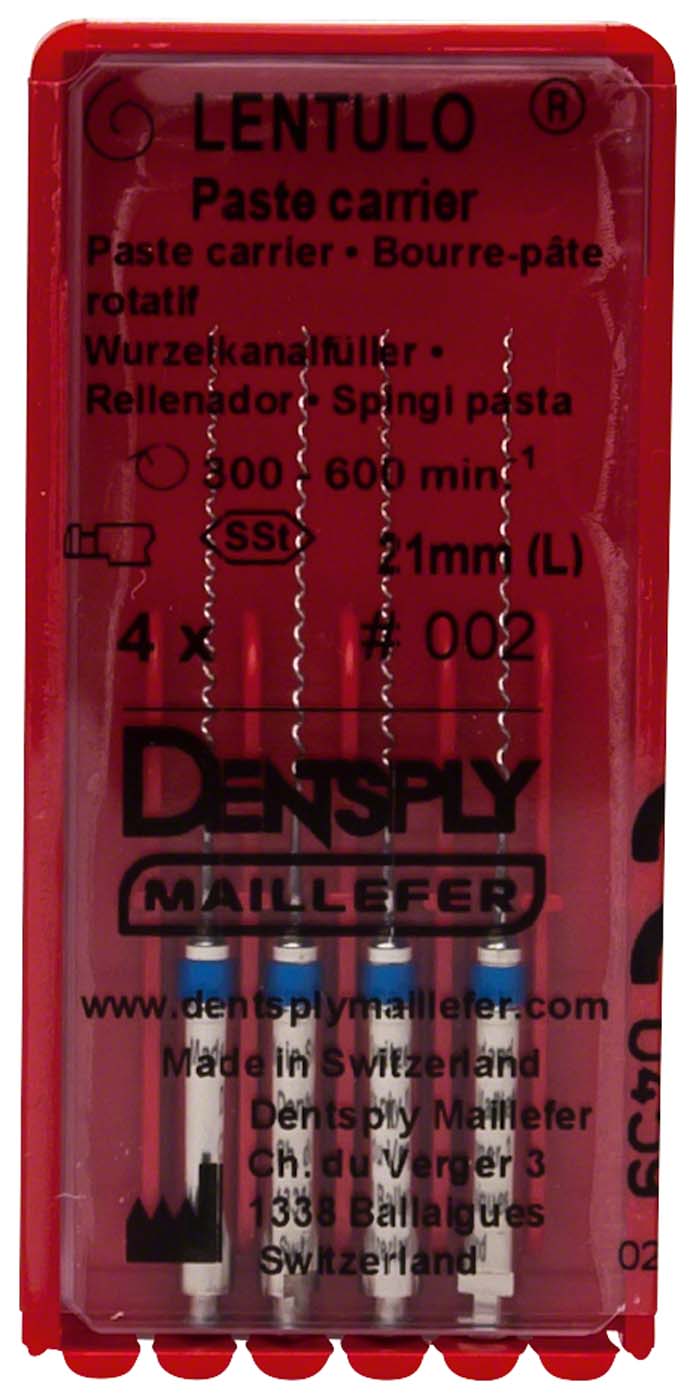 Wurzelkanalfüller "LENTULO®" 4 Stück 21 mm, Gr. 2 | Wurzelfüller ...