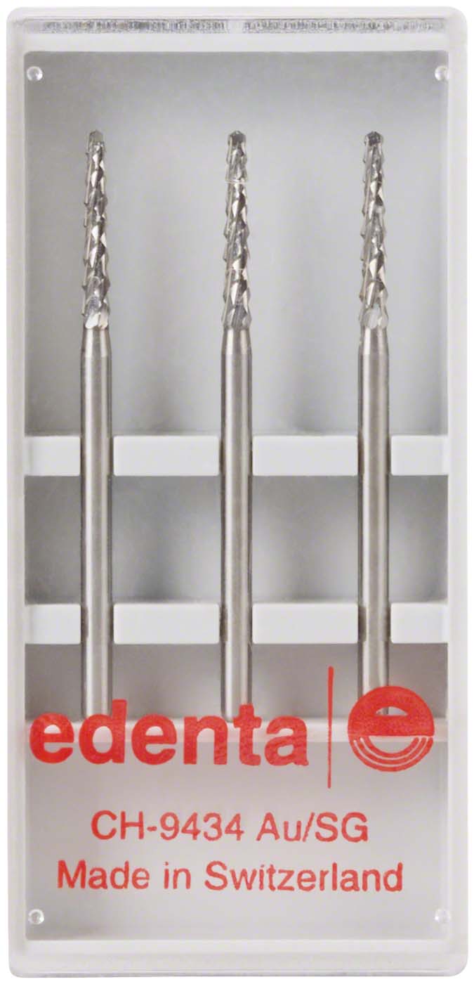 Chirurgie Knochenfräser nach Lindemann C162A 3 Stück FG XXL, Figur 408 ...