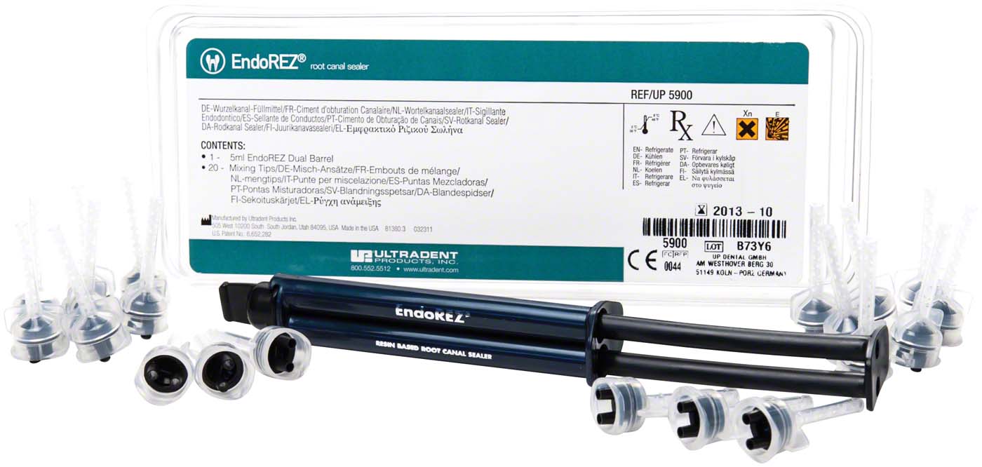 EndoREZ™ **Nachfüllpackung** 5 ml Doppelkammerspritze, 20 Mixing Tips ...