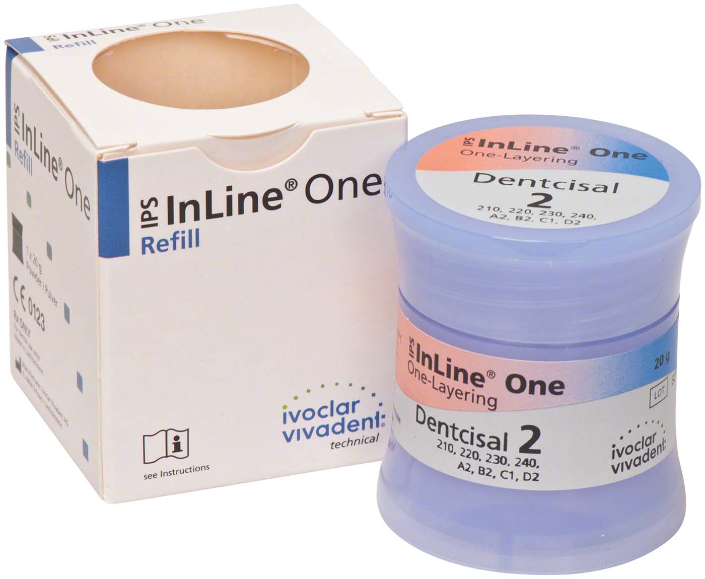 IPS InLine® One 20 g Pulver denticisal 2 | Metallkeramik ...