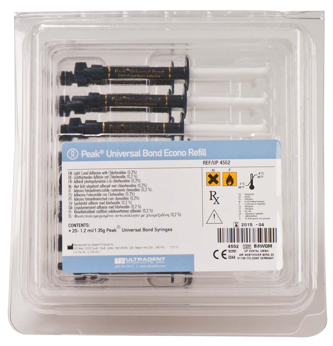 Peak™ Universal Bond 20 x 1,2 ml Spritze Universal Bond | Bonding ...